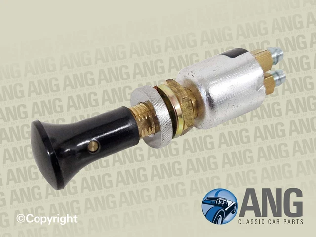 TRIUMPH TR2, TR3, Tr3A, Tr4, Tr4A Push-Pull Dash Mounted Switch (2H4841 ...