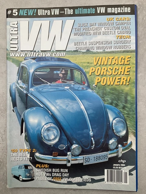 ULTRA VW MAGAZINE - January 2004 - 50 Type 2 Resto, Swedish Bug Run ...