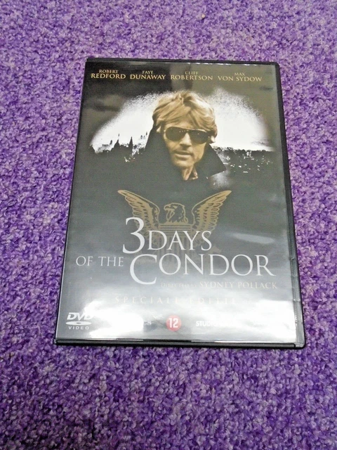 THREE DAYS OF the Condor - 2-Disc DVD - Dutch / English - Region 2 & 4 ...