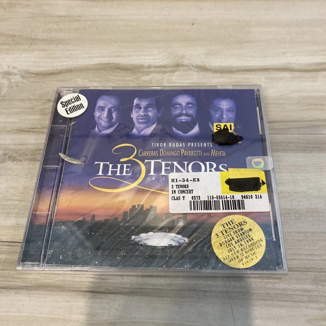 THE 3 TENORS - In Concert 1994 (CD, 1994) Carreras Domingo Pavarotti ...