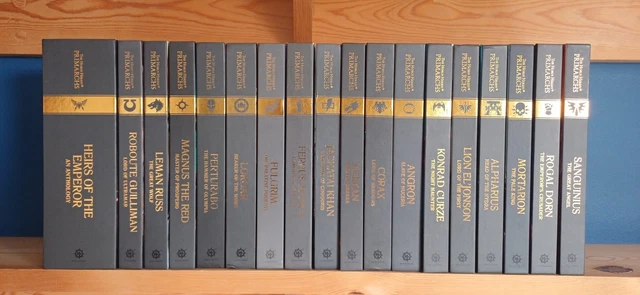 THE HORUS HERESY: The Primarchs Series 18-book Set (Warhammer ...