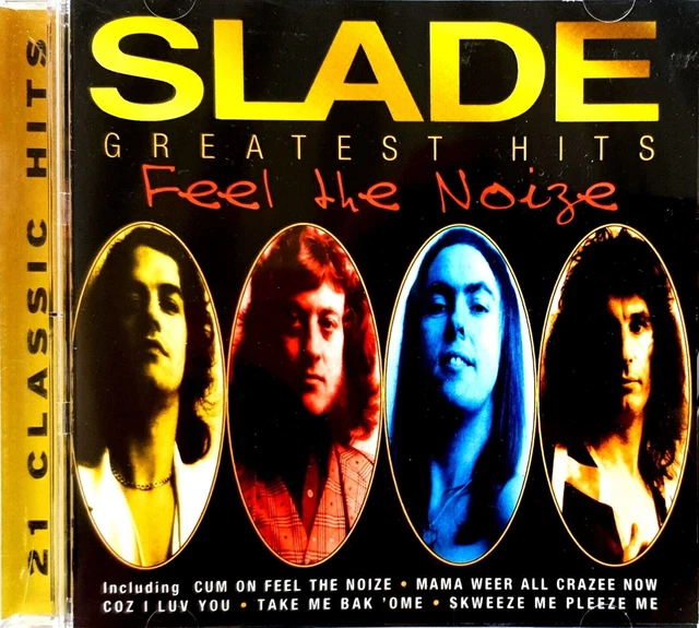 SLADE-GREATEST HITS (FEEL The Noize) CD Compilation Remastered-Polydor ...