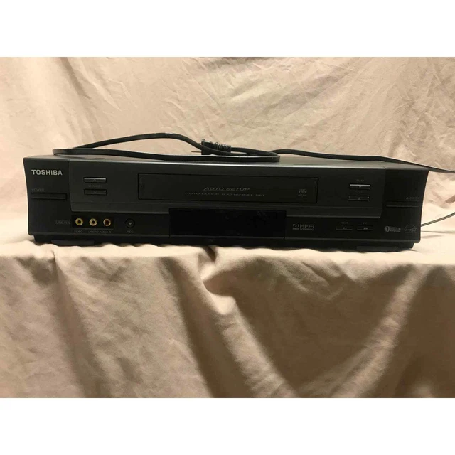 TOSHIBA W614 HI-FI 4 Head VCR VHS Video Cassette Recorder Player No Remote £54.11 - PicClick UK