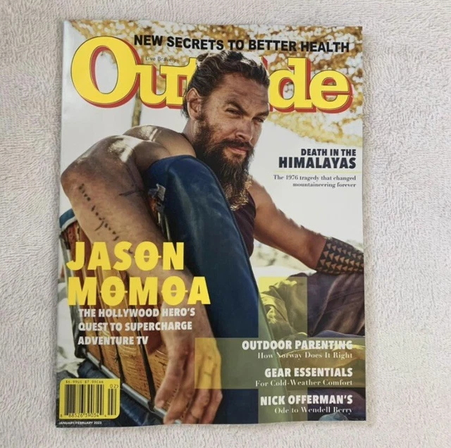 OUTSIDE JASON MOMOA “The Hollywood Hero’s Quest” Issue Jan/Feb 2023 ...