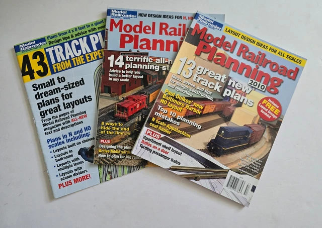 MODEL RAILROAD PLANNING 2010, 2016 Model Railroader Magazine 43 Track ...