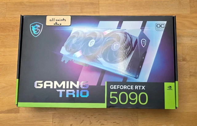 MSI NVIDIA GEFORCE RTX 5090 GAMING TRIO OC 32GB GDDR7 - Graphics Card ...