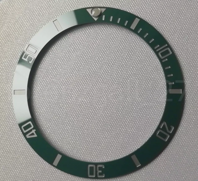 STARBUCKS GREEN MK1 Ceramic Bezel Insert For 41mm Rolex Submariner ...