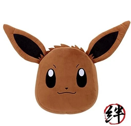 POKEMON MOCCHI-MOCCHI-STYLE FACE-TYPE peluche Eevee altezza circa 27 cm ...
