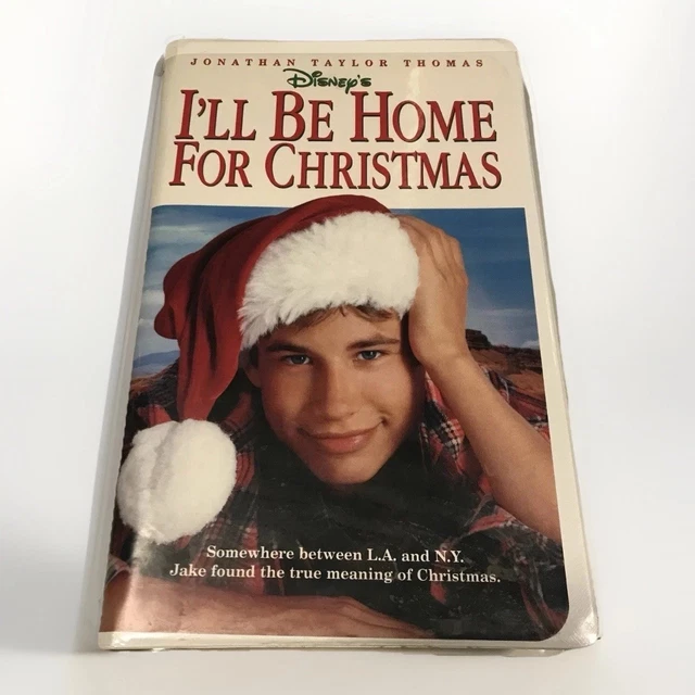 DISNEY'S I'LL BE Home For Christmas [VHS 1998] Tape Jonathan Taylor ...