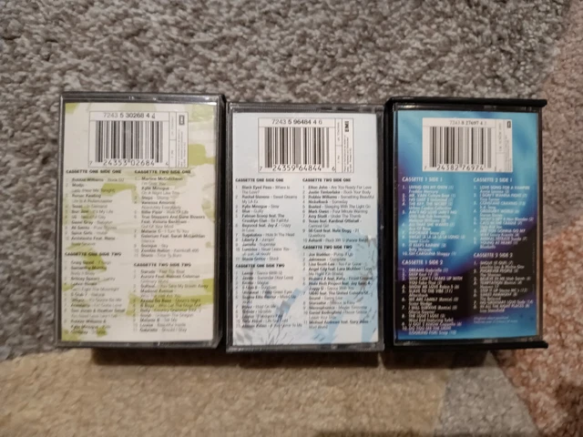 NOW THAT’S WHAT I Call Music Cassette Bundle Now 47, Now 56, Now 1993 ...