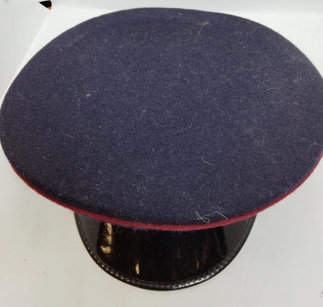 VINTAGE BRITISH ARMY Issue The RAVC Regimental Uniform Dress Hat ...