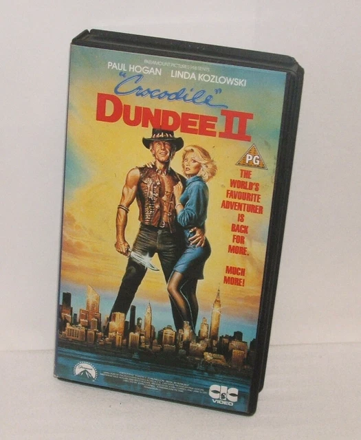 &CROCODILE&& DUNDEE VHS (1987, Paramount Pictures, Paul Hogan, Linda Kozlowski) EUR 2,20 ...