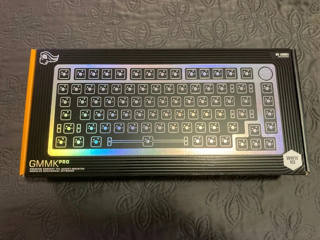 GLORIOUS GMMK PRO 75% Barebone Keyboard - White Ice (NEW) $299.95 ...