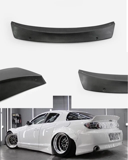 NEW RB STYLE Rear Trunk Spoiler For Mazda 09-12 R3 RX8 FRP Duckbill ...