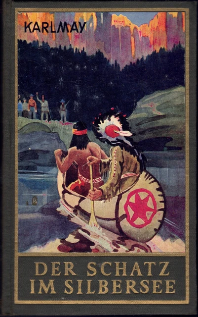 KARL MAY &DER Schatz im Silbersee" Bamberg 1952, s/w, 536 Seiten EUR 9 ...