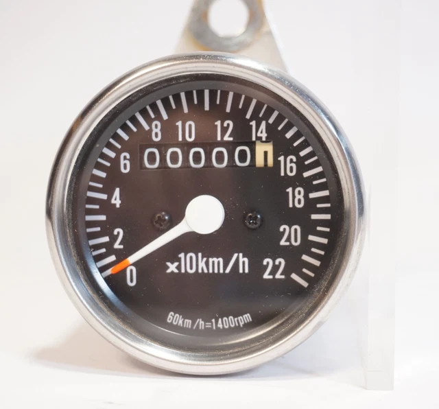 VINTAGE MINI TACHOMETER Speedometer Odometer Motorcycle Oldtimer ...