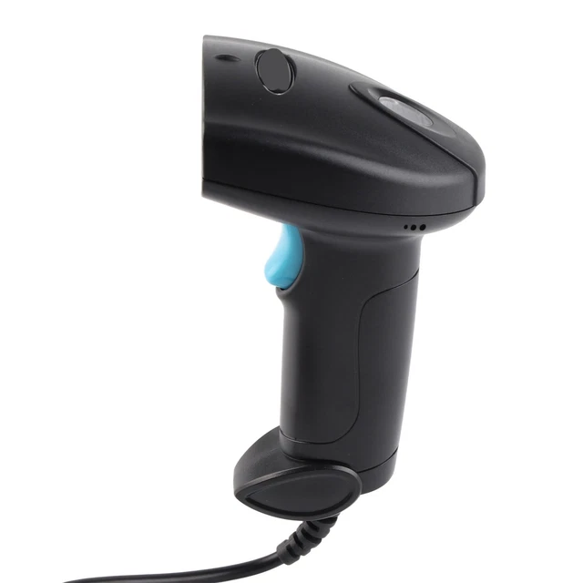 1D BARCODE SCANNER CCD USB Red Light Handheld Scanning For Supermarket ...