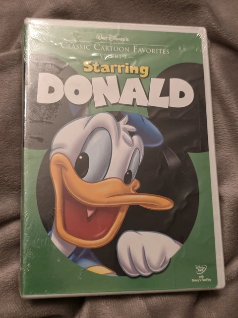 WALT DISNEYS CLASSIC Cartoon Favorites Starring Donald Duck DVD New $24 ...