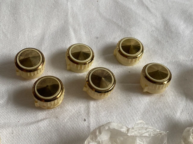 VINTAGE RADIO / Record Player Knobs for Telefunken SPARES / REPAIRS A ...
