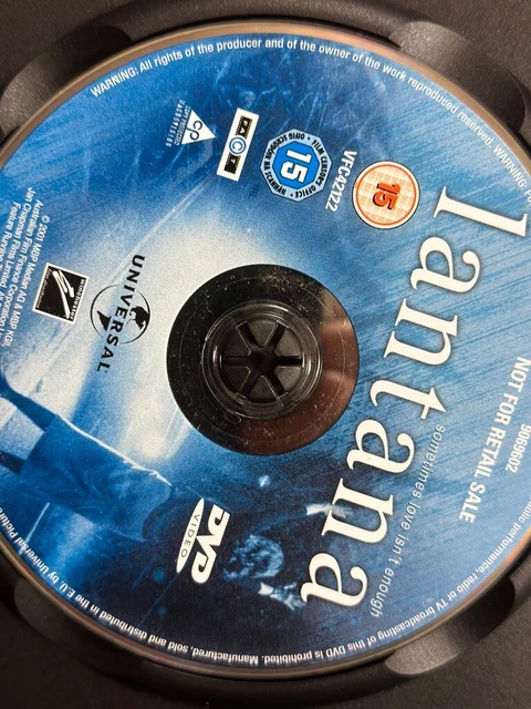 LANTANA DVD 2001 Australien Film Drame Largeur / Anthony Lapaglia EUR ...