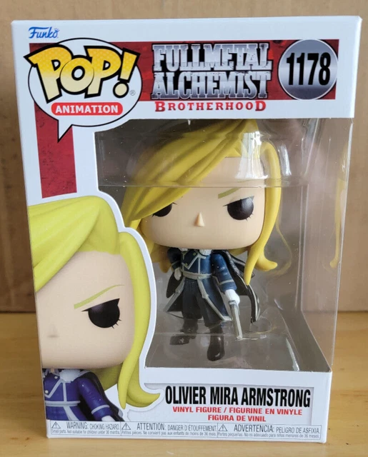 OLIVIER MIRA ARMSTRONG Fullmetal Alchemist Brotherhood (FMA) Funko POP ...