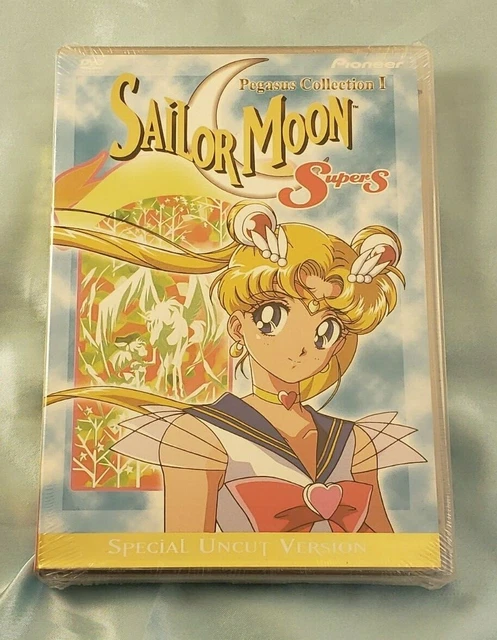 SAILOR MOON SUPERS Pegasus Collection 1 (DVD, 2004, Geneon) Bellissimo ...
