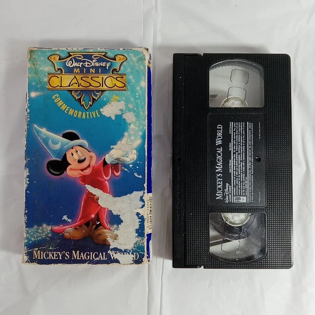 WALT DISNEY CLASSICS Commemorative Edition Mickey's Magical World VHS ...