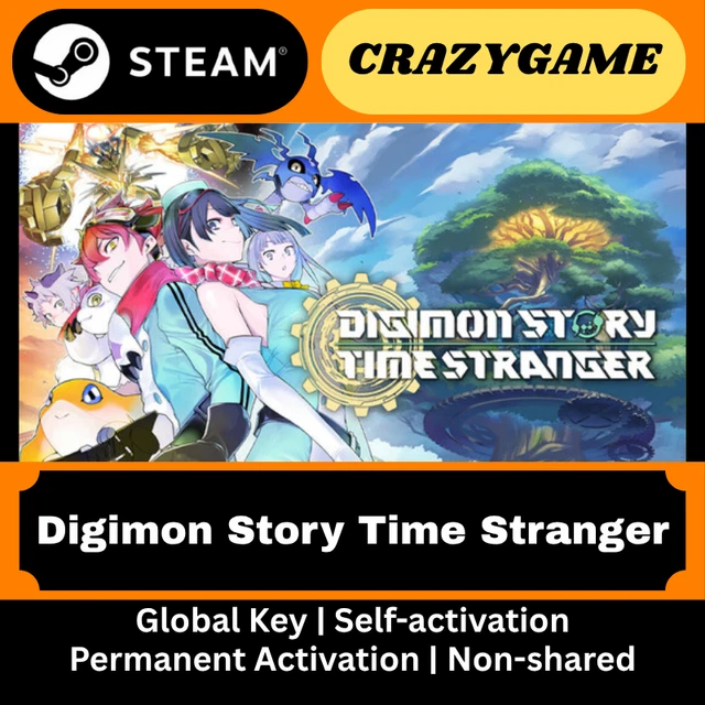 DIGIMON STORY TIME Stranger steam games pc key $10.00 - PicClick CA