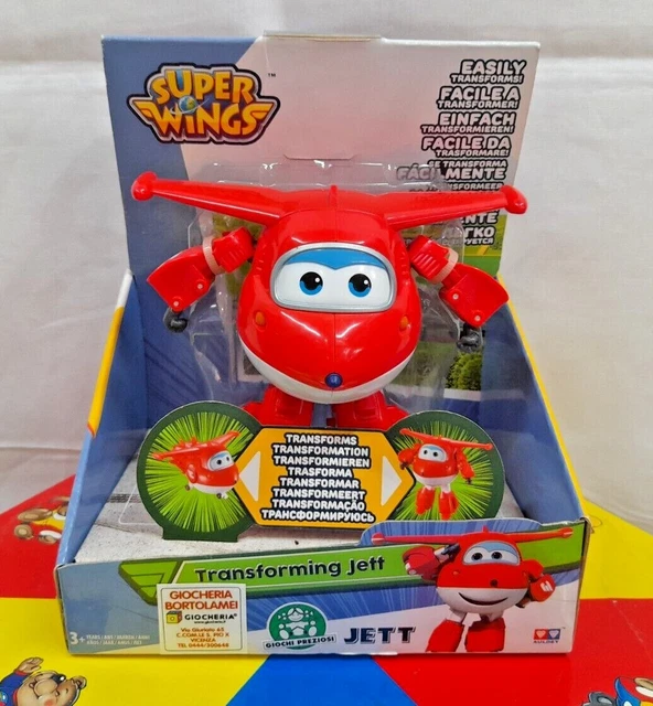 SUPER WINGS PERSONAGGIO Jett trasformabile + 3 anni by Giochi Preziosi ...