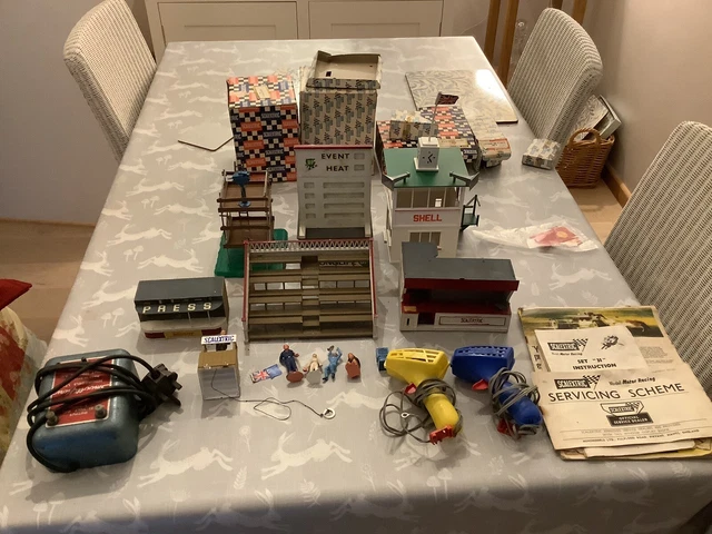 SCALEXTRIC MINIMODELS 1960’S trackside buildings etc £32.00 - PicClick UK