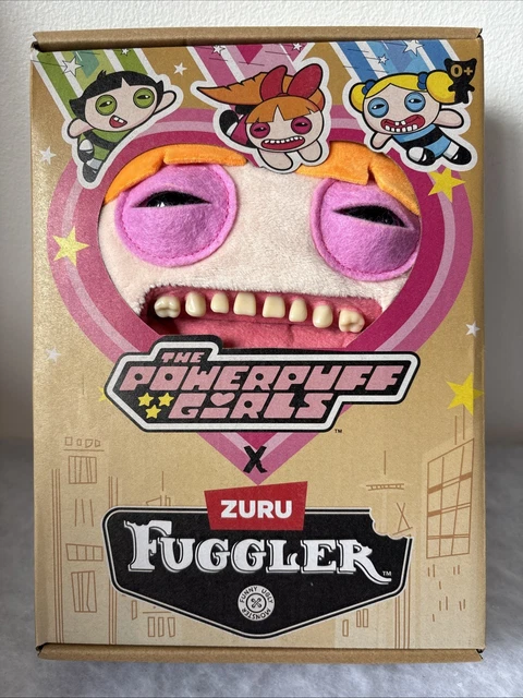 FUGGLER X POWERPUFF Girls Blossom Funny Ugly Monster Soft Toy Plush ...