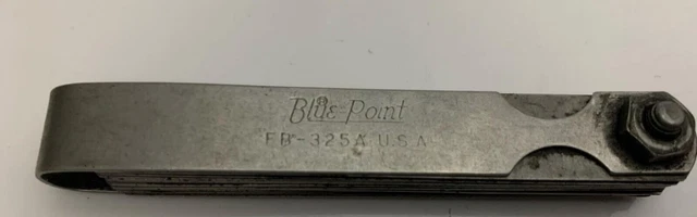 BLUE POINT TOOLS Feeler Gauge Set FB-325A £12.99 - PicClick UK