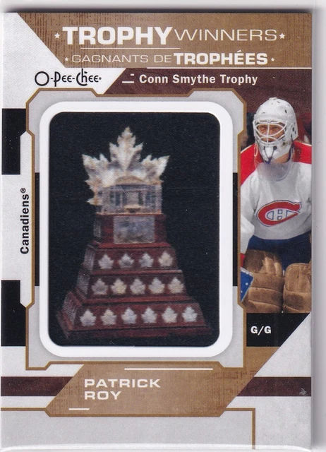 23/24 OPC O-PEE-CHEE Patrick Roy Trophy Winners Conn Smythe Patch #21 ...