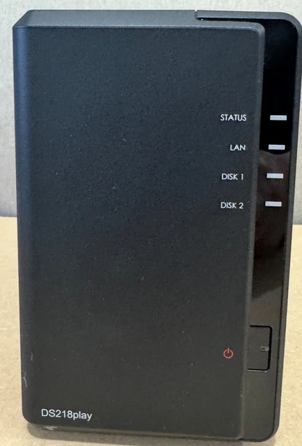 SYNOLOGY DISKSTATION DS218PLAY 2-Bay NAS Desktop in excellent condition. £160.00 - PicClick UK