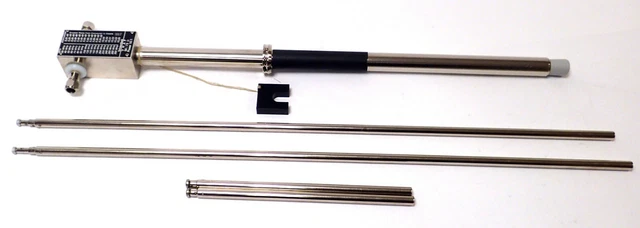 SCHWARZBECK VHAP VHF PRECISION DIPOLE ANTENNA 30-300 MHz w 4 TELESCOPIC ...