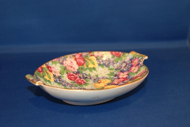 ART DECO 1930'S ROYAL WINTON GRIMWADES "JULIA" SMALL ASYMMETRIC DISH ...