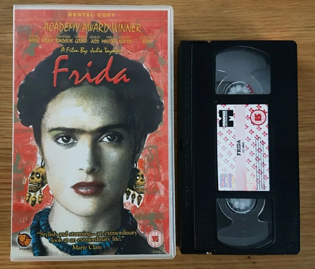 FRIDA KAHLO (VHS)BIG BOX - Salma Hayek + Antonio Banderas + Edward ...