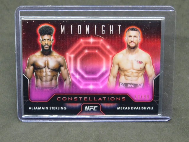 2024 TOPPS MIDNIGHT Ufc Aljamain Sterling Merab Dvalishvili Twilight ...
