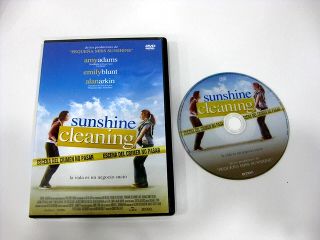 SUNSHINE CLEANING DVD Amy Adams Emily Blunt Jason Spevack (Boîte 108 ...