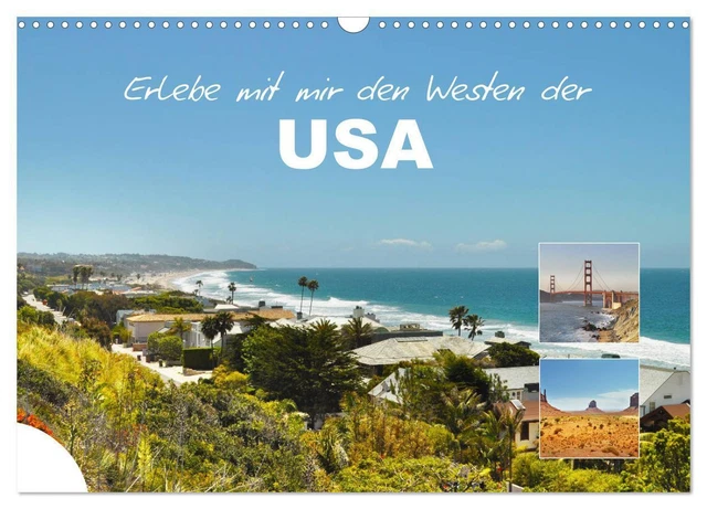 NADINE BÜSCHER | Erlebe mit mir den Westen der USA (Wandkalender 2025 ...