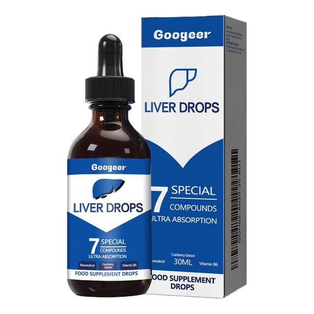 30ML LIVER DROPS Liver Liquid Drops 7 Special Compounds Ultra ...