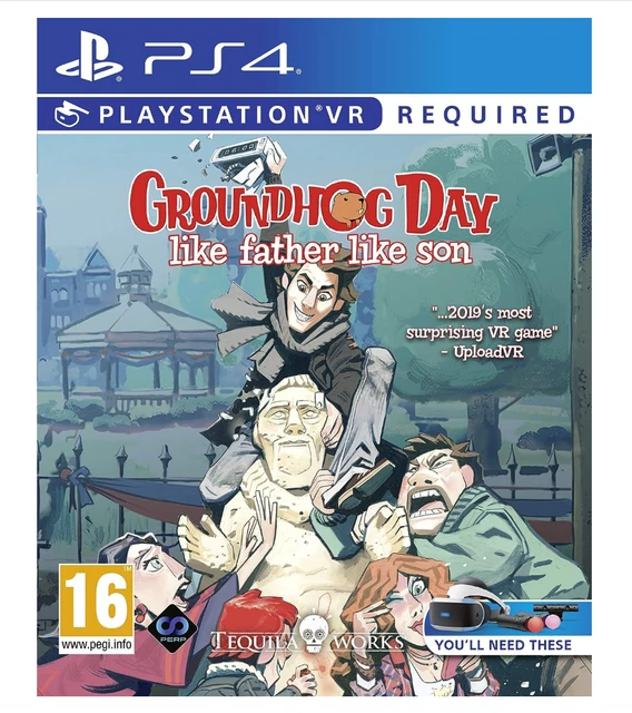 GROUNDHOG DAY: LIKE Father Like Son Playstation 4 PS4 PS5 PSVR Brand ...