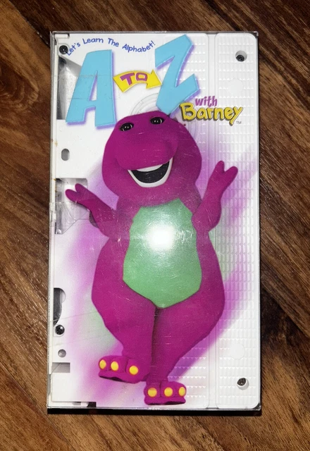 A TO Z with Barney (Double VHS set, Barney home video) *Learn the ...