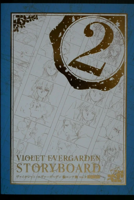 VIOLET EVERGARDEN - Storyboard Book vol.2 '#6-#10' by Kyoto Animation ...