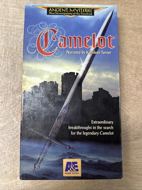 ANCIENT MYSTERIES CAMELOT VHS Tape A&E Home Video 1995 Kathleen Turner ...