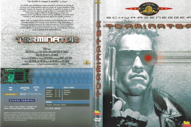 TERMINATOR - DVD - Arnold Schwarzenegger - Michael Biehn - Linda ...