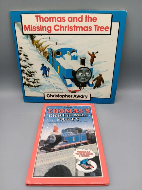 THOMAS THE TANK Engine X 2 Christmas books - First Editions - 1980s ...