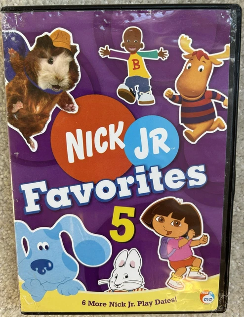 NICK JR FAVORITES Vol 5 DVD Blues Clues Little Bill Backyardigans Dora ...