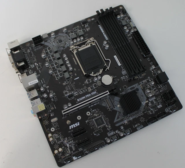 MSI B360M PRO-VDH 1151 B360 m-ATX Motherboard With IO Shield £89.95 ...