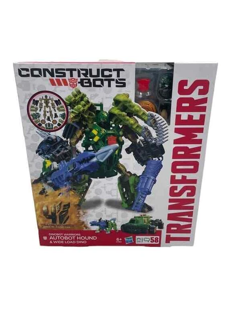 CONSTRUCT BOTS TRANSFORMERS dinobot warriors autobot hound & wide EUR 33,19 - PicClick FR